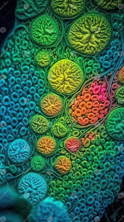 Inside a Plant Cell: a Vivid View of Chloroplasts Under an Electron ...