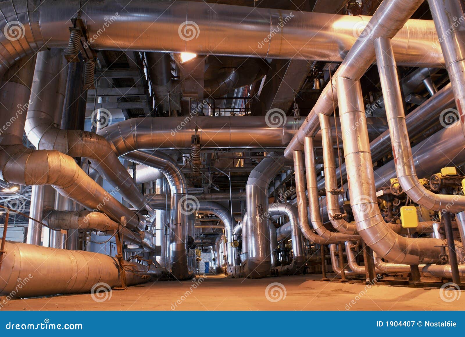 Inside of power plant stock image. Image of eerie, heavy - 1904407
