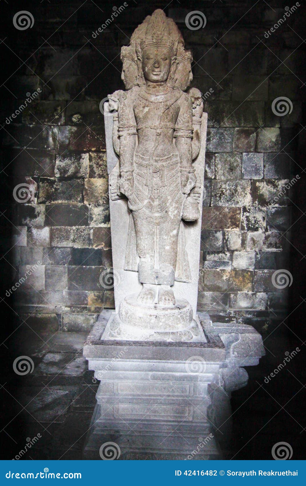 Inside Prambanan Temple Complex Royalty-Free Stock Photo ...