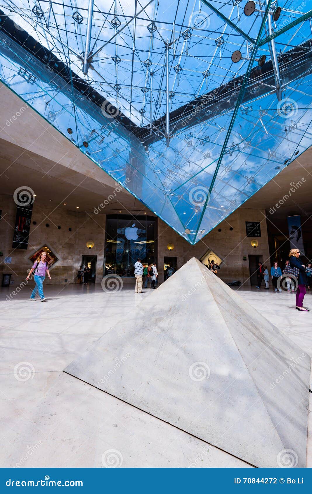 Louvre Pyramid Inside