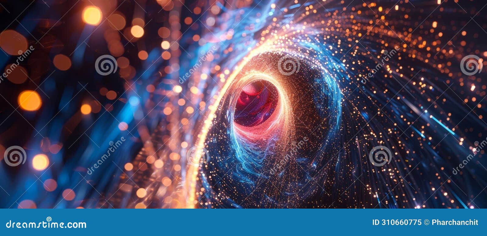 Inside the quantum matrix stock image. Image of brainwave - 310660775