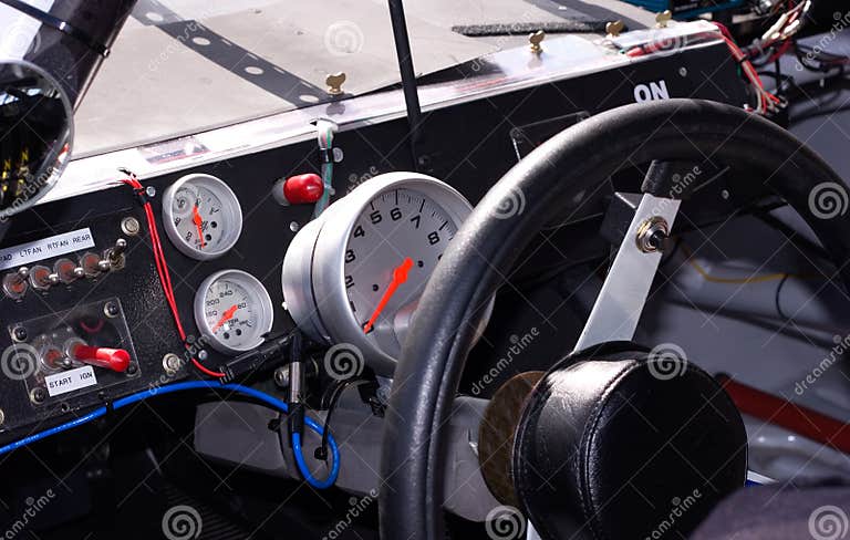 Inside Racecar stock photo. Image of speed, gauges, modified - 1775520