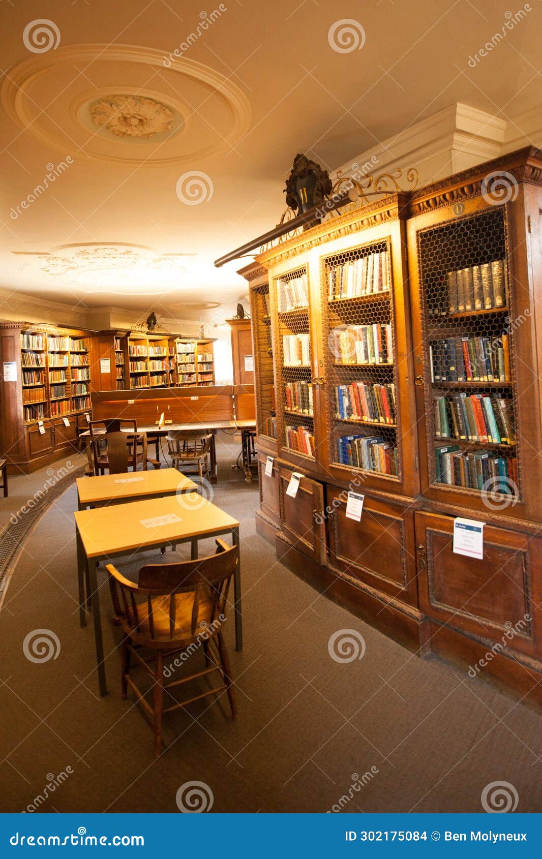Inside the Radcliffe Camera Library in Oxfordshire in the UK Editorial ...