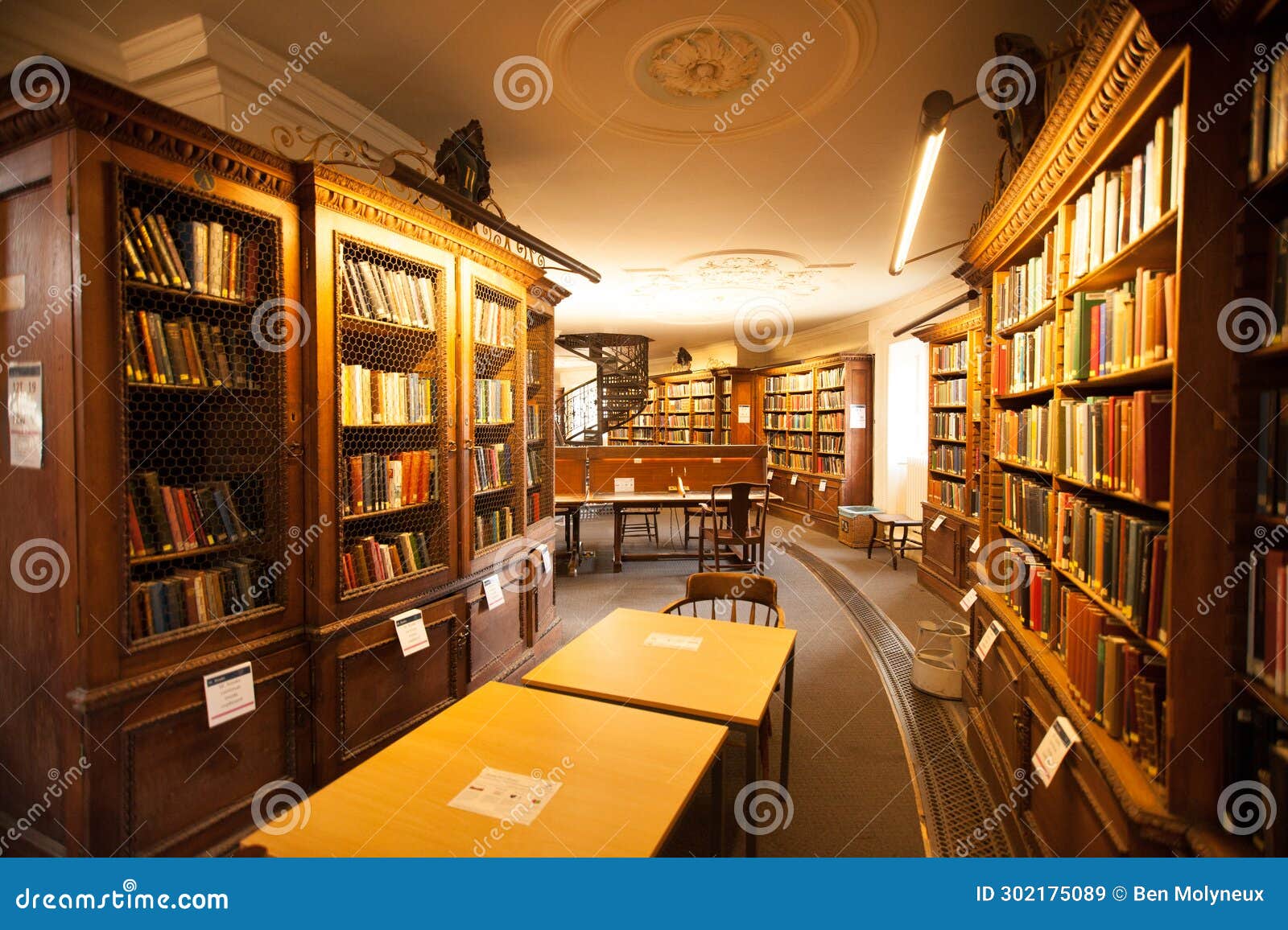 Inside the Radcliffe Camera Library in Oxfordshire in the UK Editorial ...