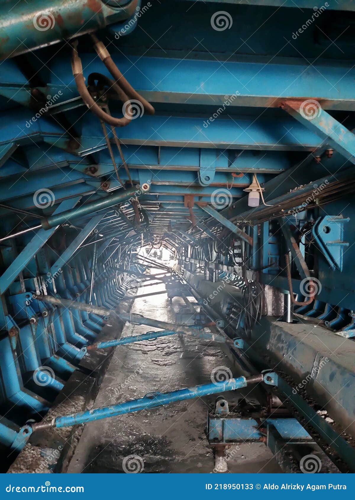 The Inside of Railway Girder Stock Image - Image of vehicle, iron ...