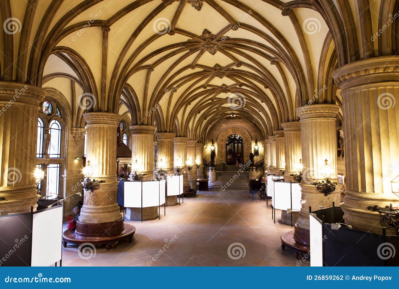 Inside Rathaus (Town Hall), Hamburg,,, Stock Photo - Image of cityhall ...