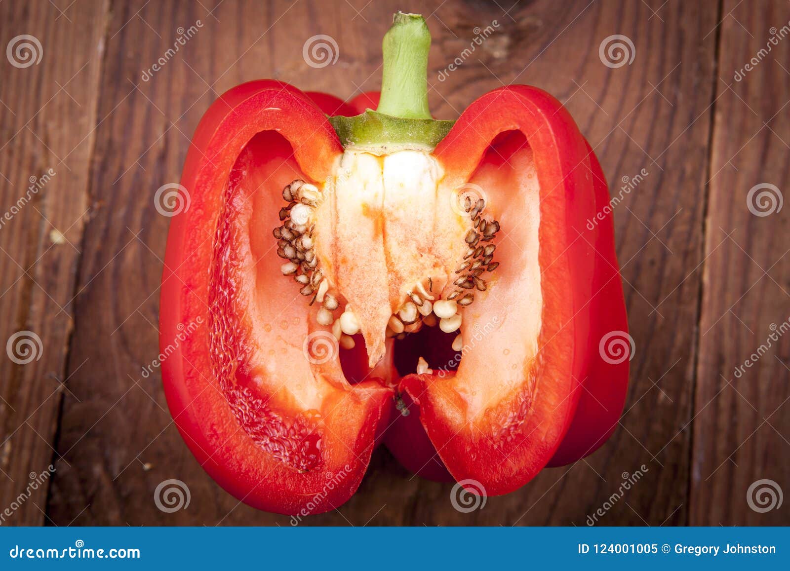 Inside a red bell pepper. stock image. Image of detail - 124001005
