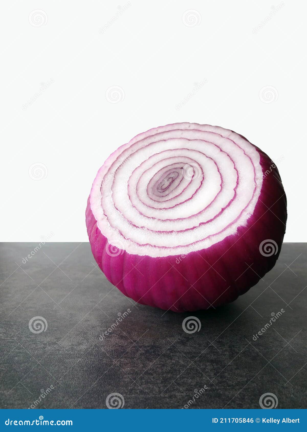 Inside a Red Onion stock photo. Image of food, rings - 211705846