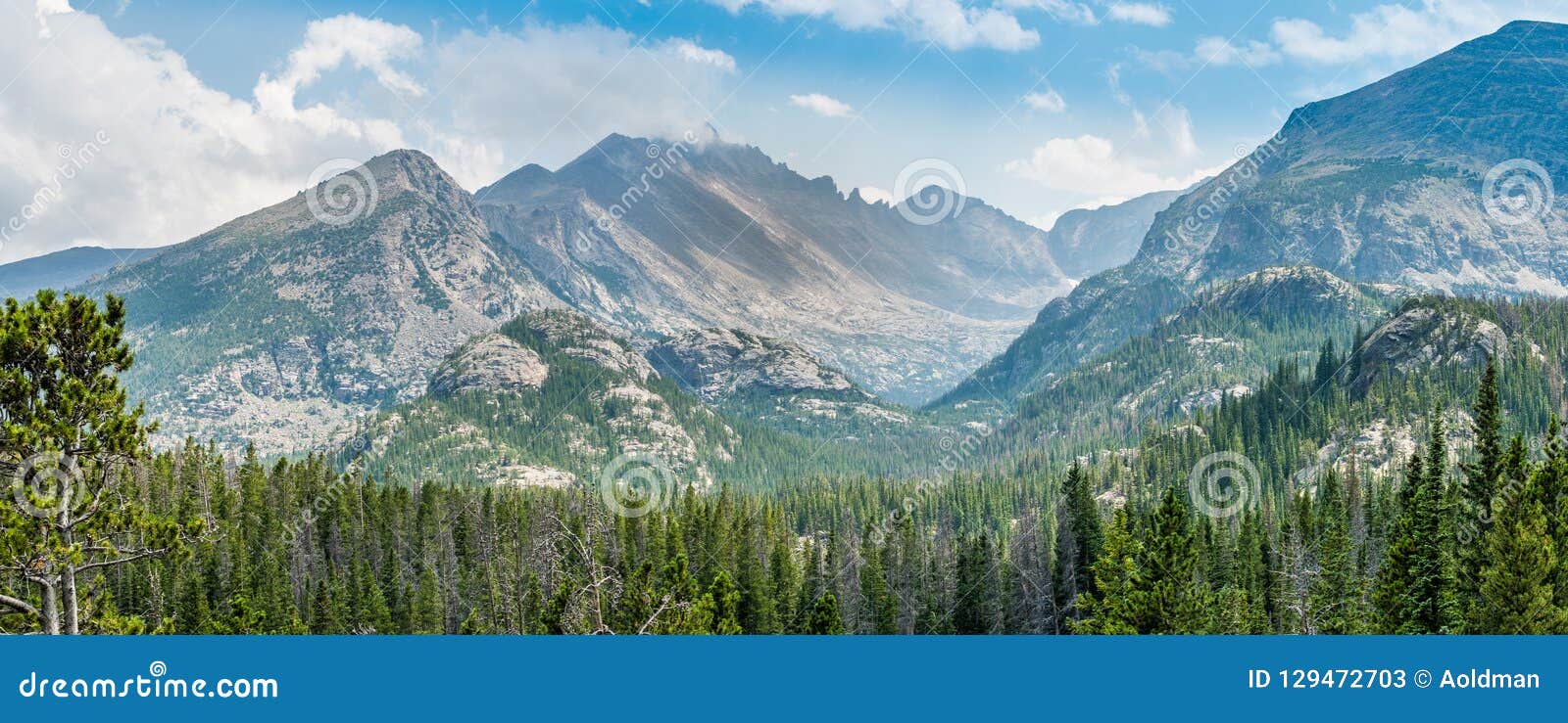 Inside of the Rocky Mountains Stock Image - Image of peak, rocky: 129472703