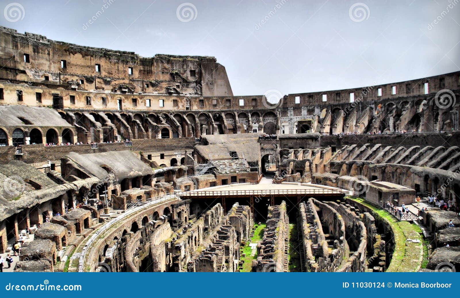 Inside roman colosium stock photo. Image of ruins, interior - 11030124