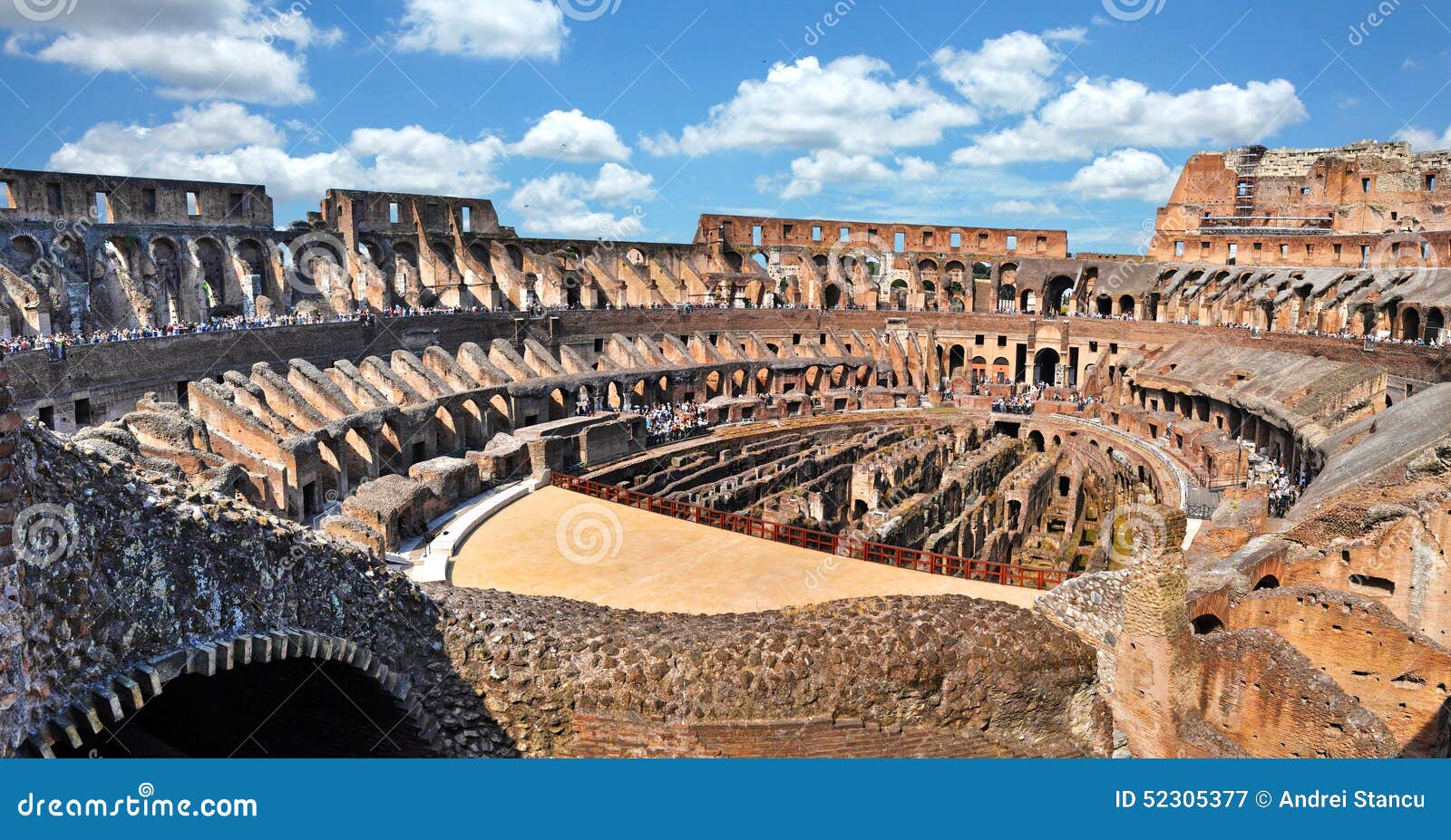 Colosseum Rome, Italy stock image. Image of field, dawn - 52305377