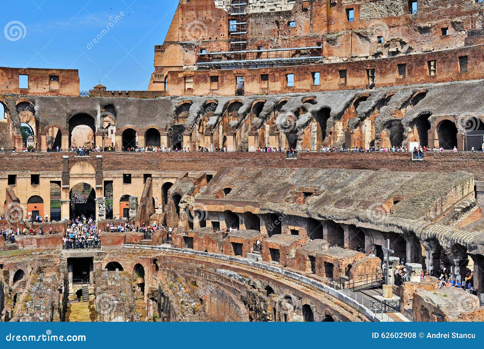Colosseum Rome stock photo. Image of colosseum, historic - 62602908