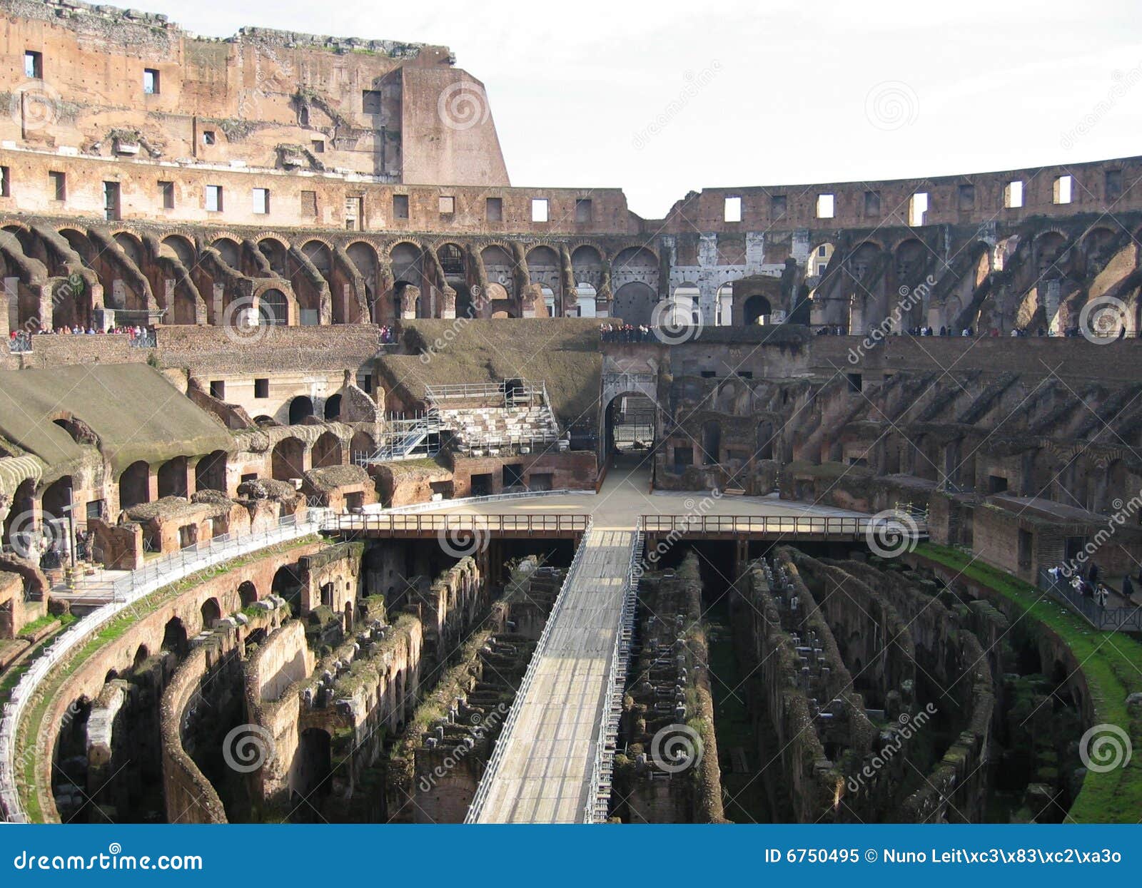 Inside Roman Colosseum Rome Royalty-Free Stock Photo | CartoonDealer ...