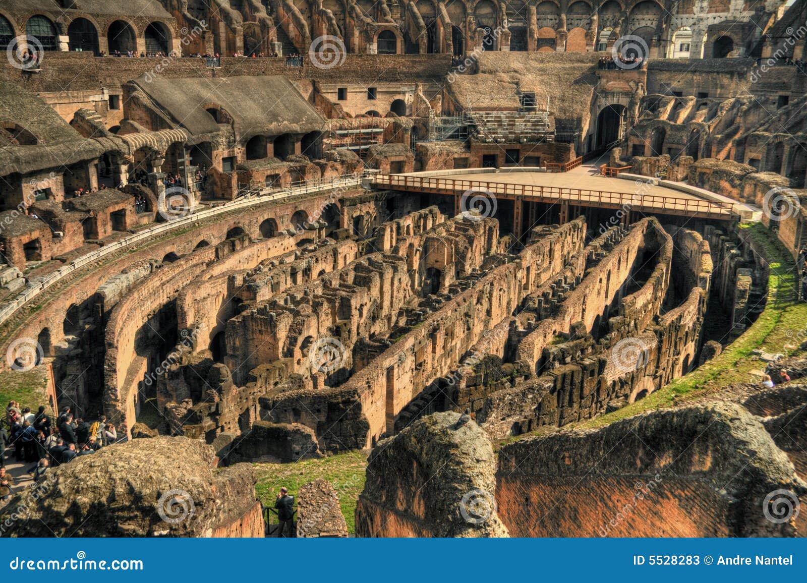 Inside the Rome Colosseum stock image. Image of tourism - 5528283
