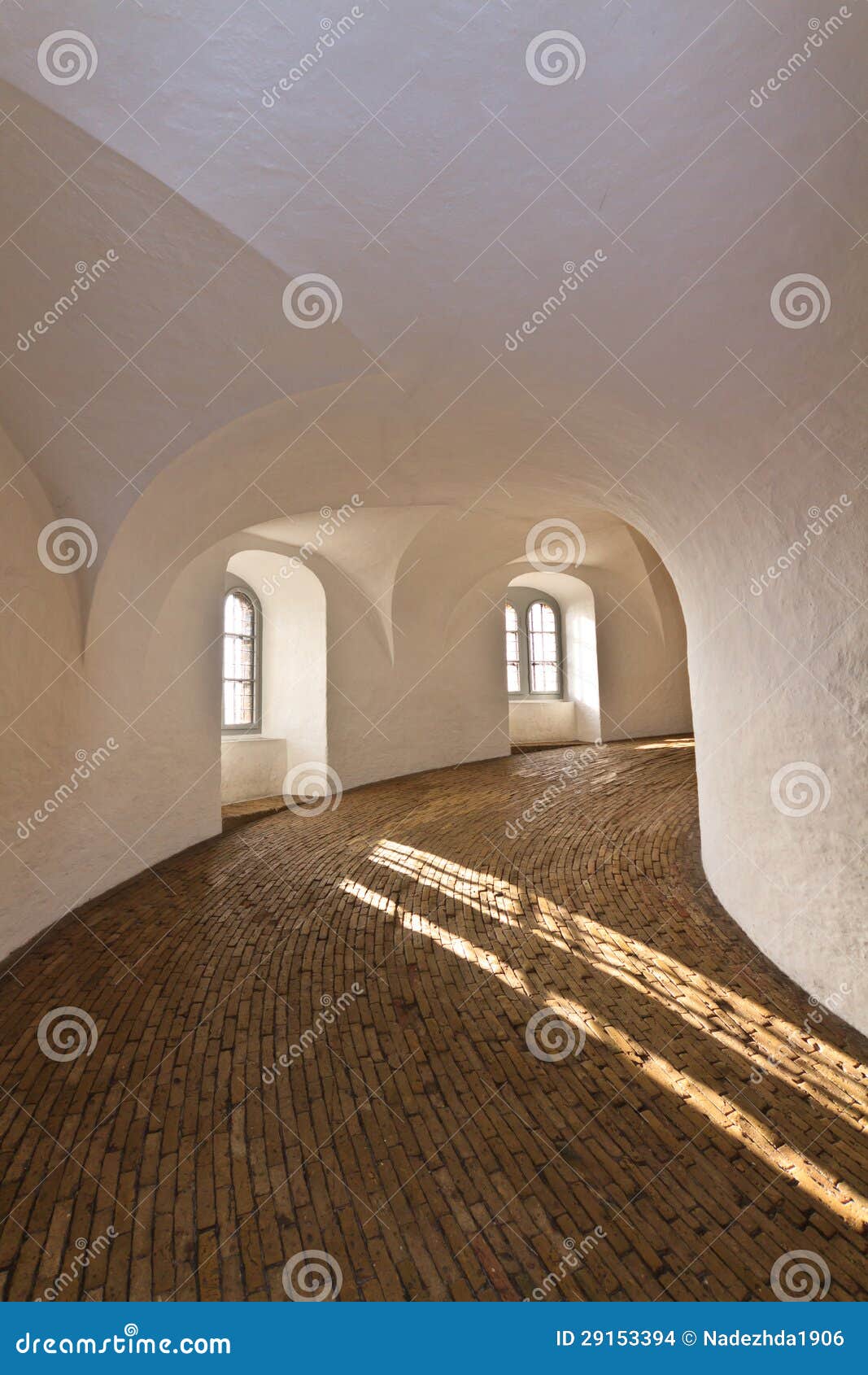 Inside Round Tower stock photo. Image of hallway, bright - 29153394