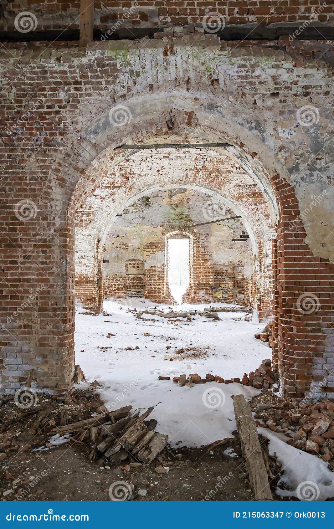 Inside the ruined temple stock image. Image of historic - 215063347