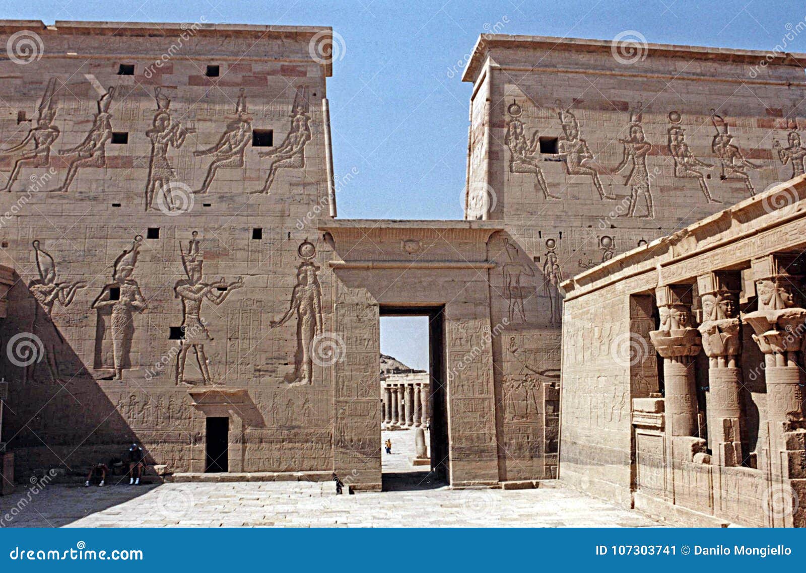 In philae temple editorial photo. Image of historic - 107303741