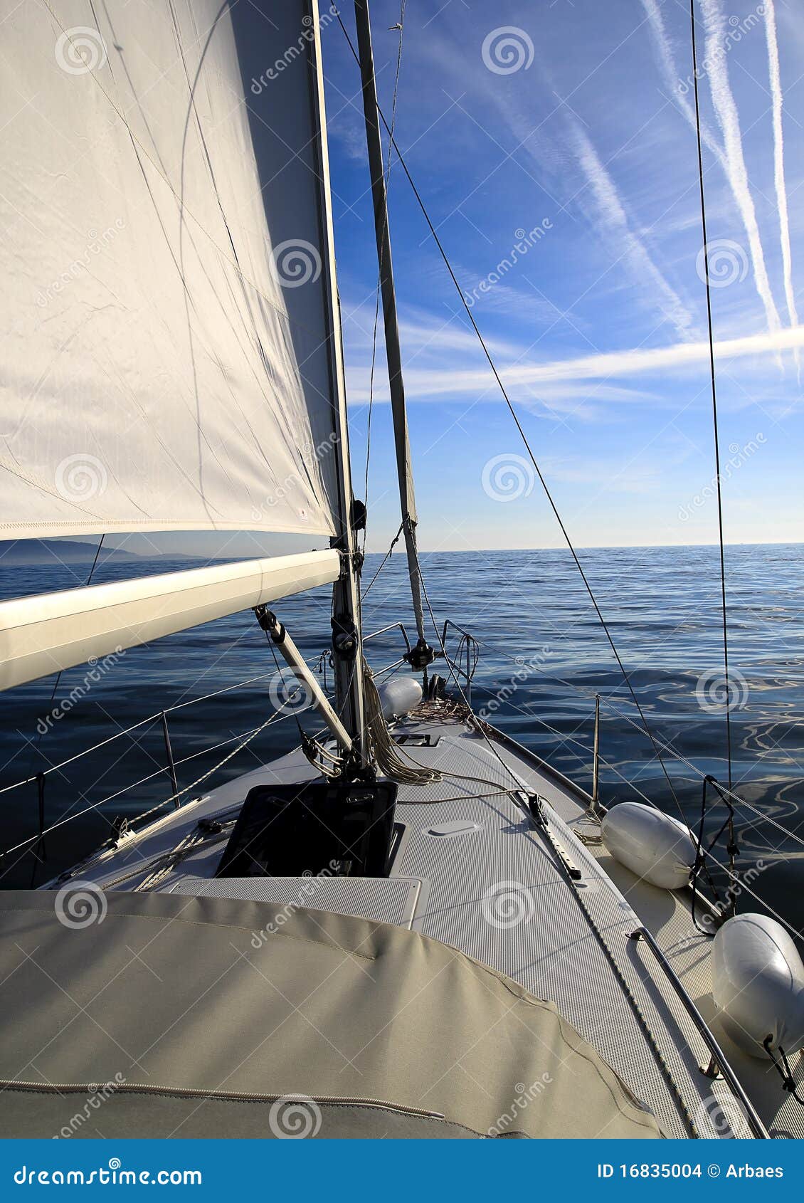 Inside sailboat stock photo. Image of crew, ocean, power - 16835004