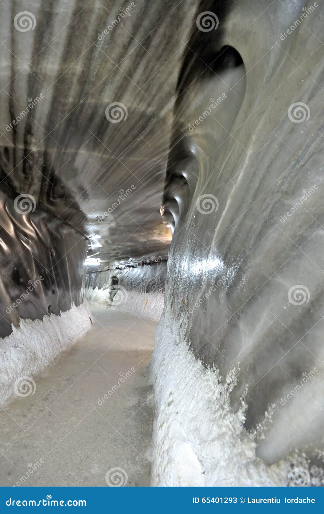 Inside the salt mine stock image. Image of geologic, industrial - 65401293