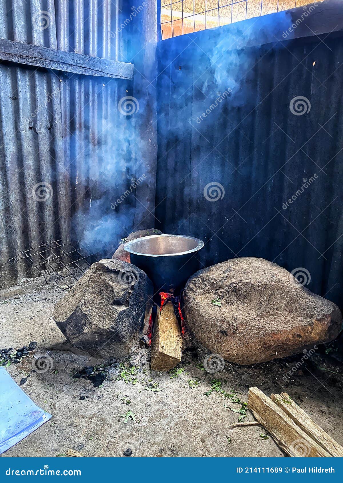 Inside the school kitchen stock image. Image of smoke - 214111689