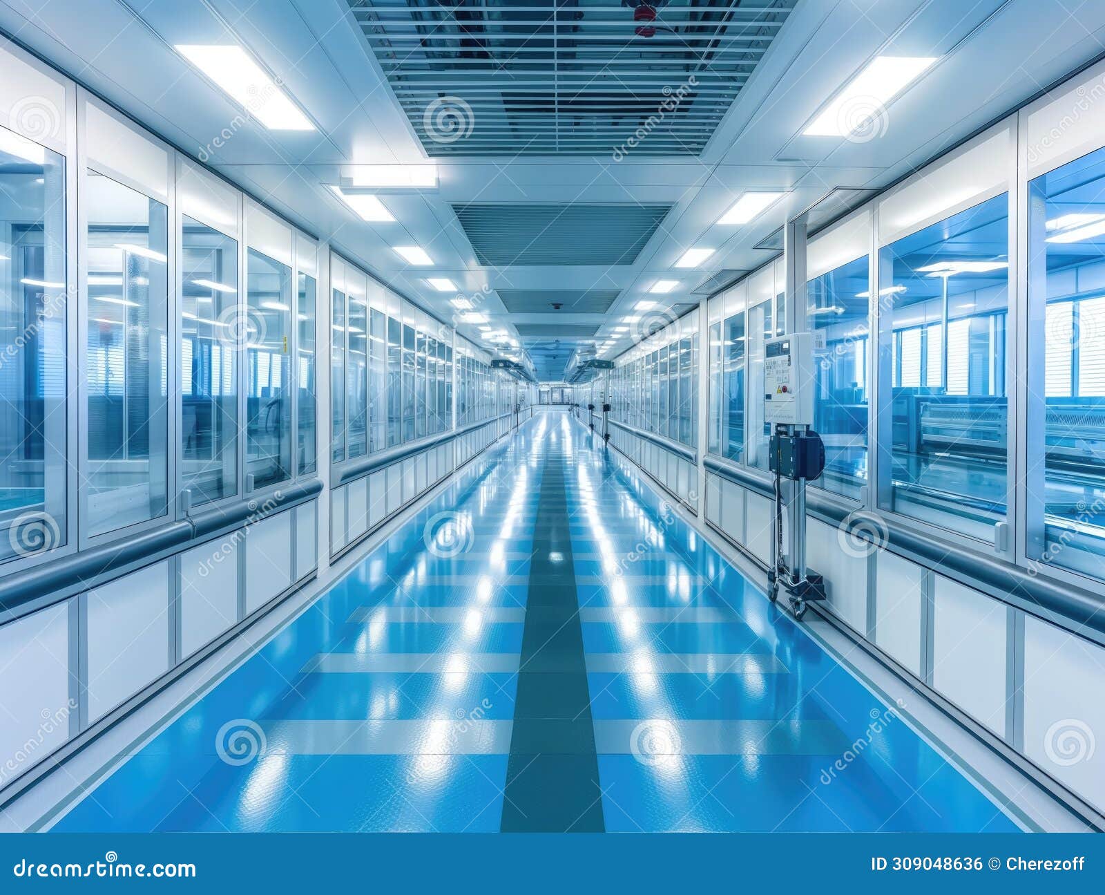 Inside the Semiconductor Lab Stock Photo - Image of technology ...