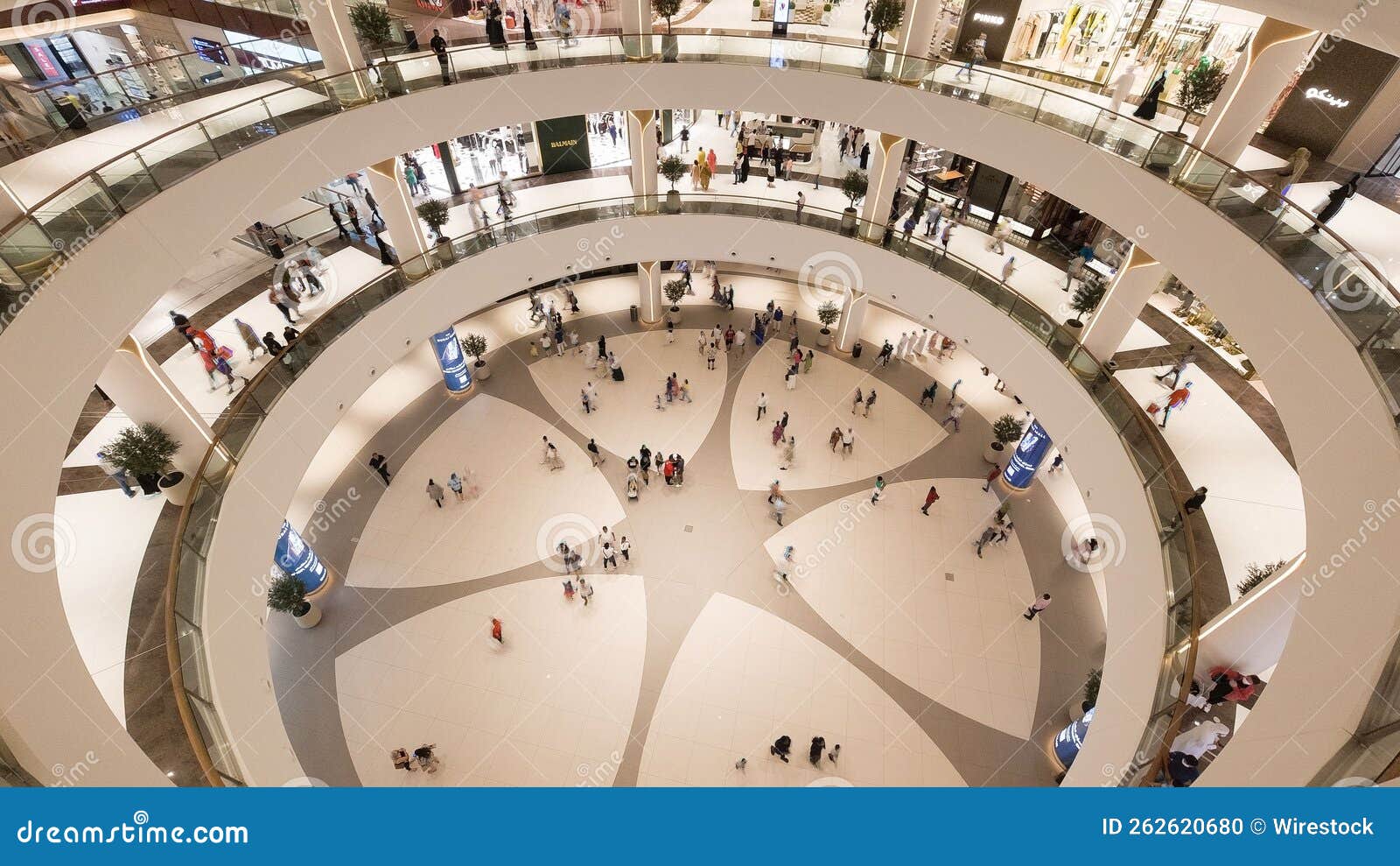 Inside of a Shopping Mall in Dubai Editorial Image - Image of modern ...