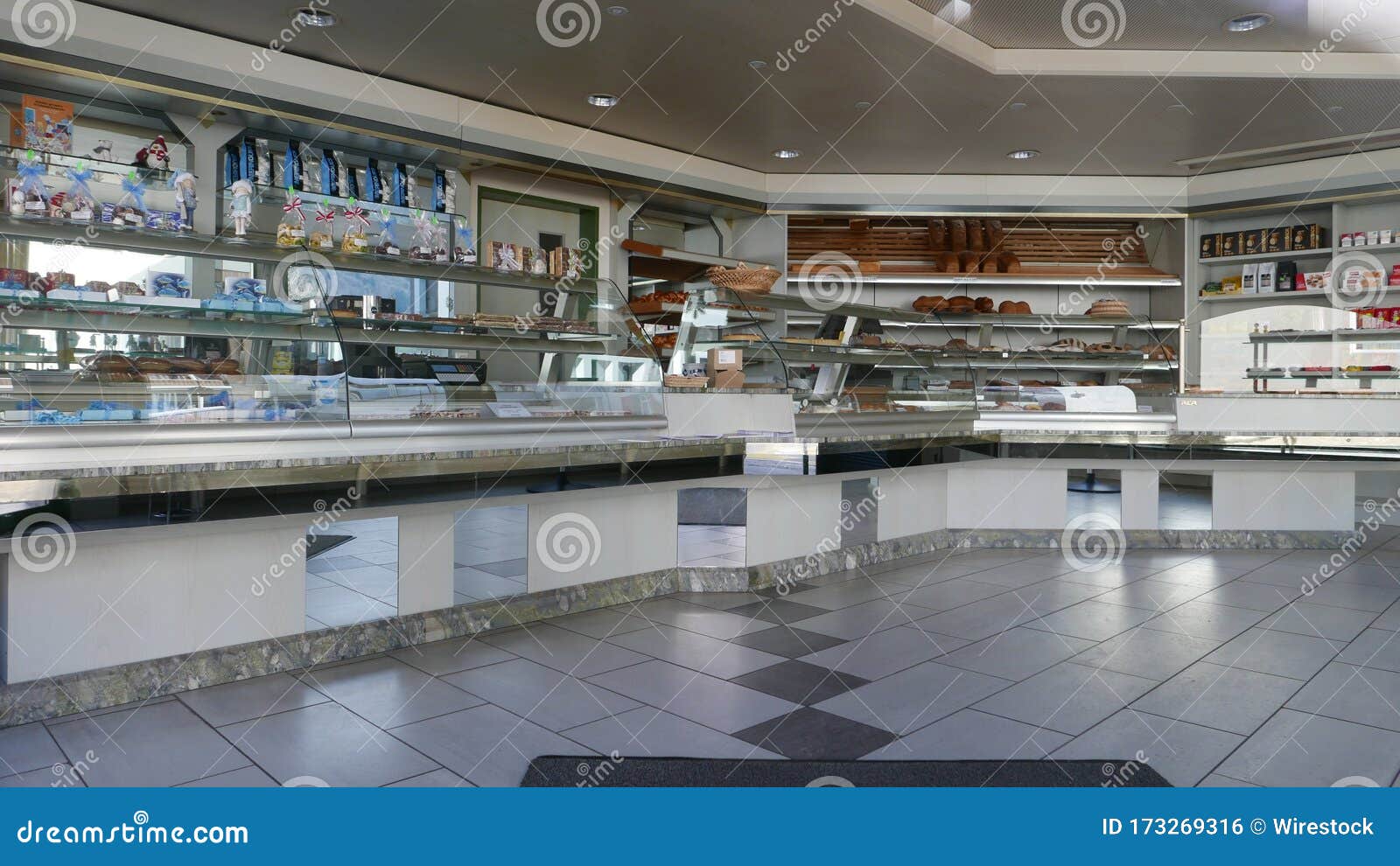 Inside of a Small Cafeteria in Lungern, Switzerland Editorial Photo ...