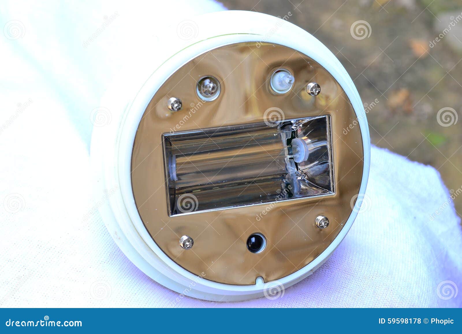 Inside of a small strobe stock photo. Image of light - 59598178