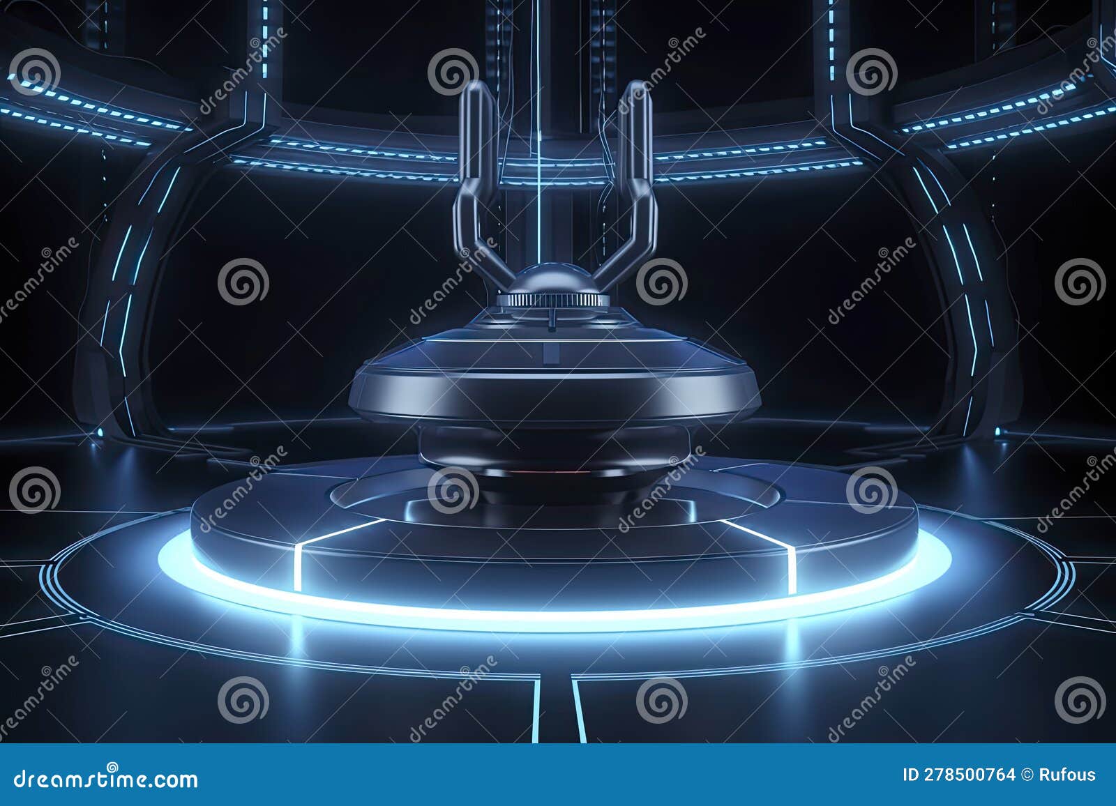 Inside Of A Spaceship Driving At Hyper Speed, Space Travelers Flying ...