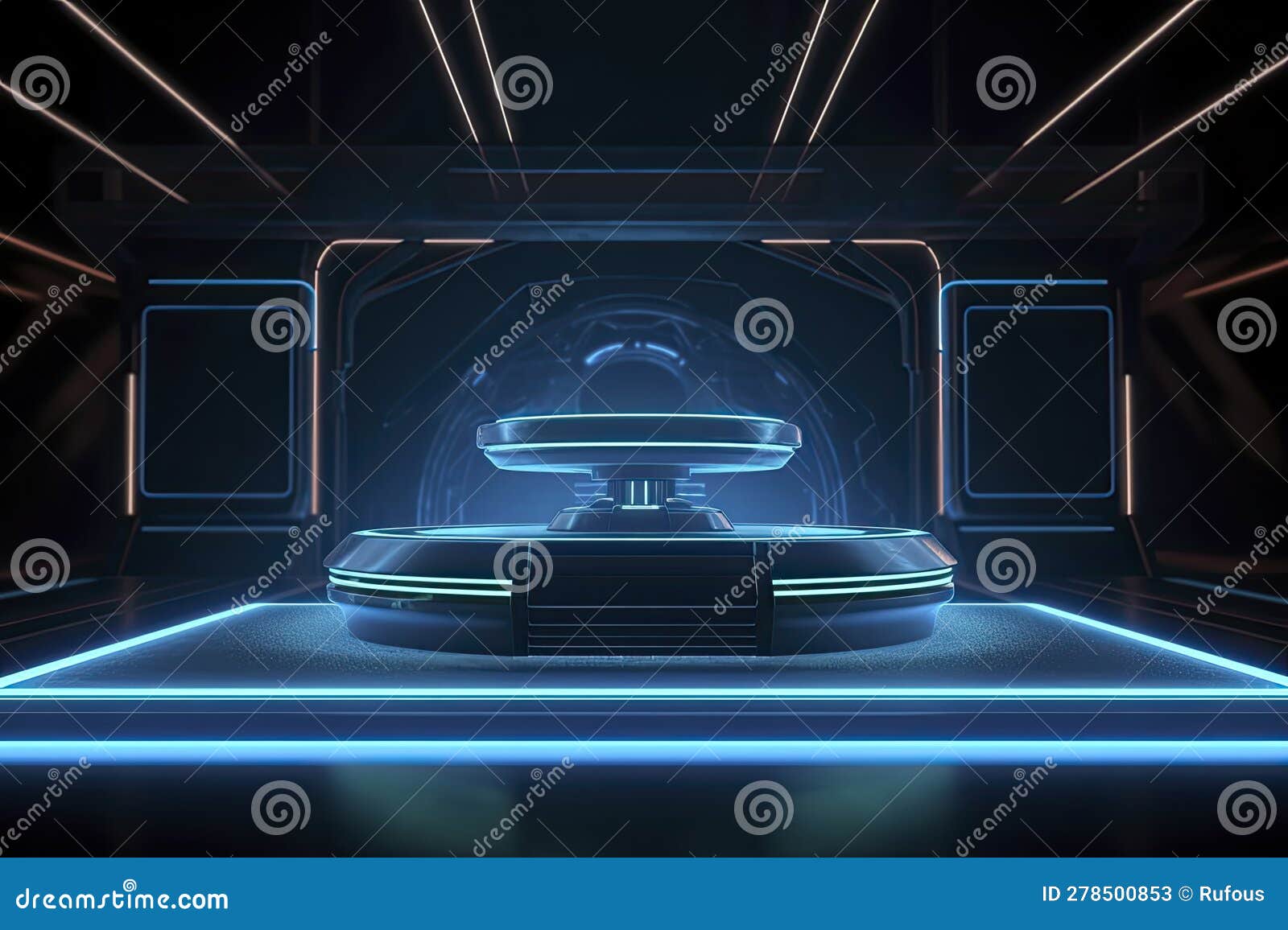 Inside of a Spaceship Driving at Hyper Speed, Space Travelers Flying ...