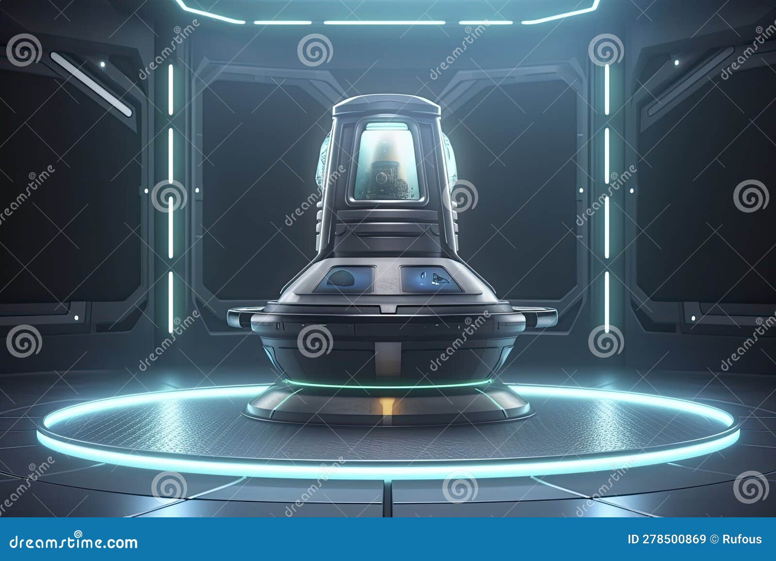 Inside of a Spaceship Driving at Hyper Speed, Space Travelers Flying ...