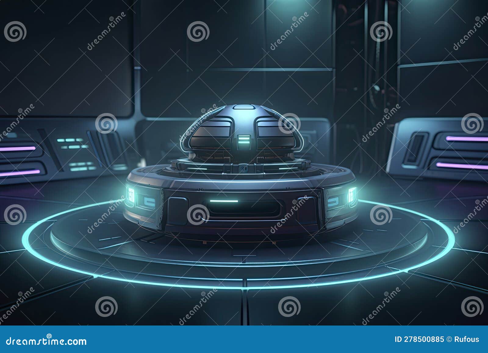 Inside Of A Spaceship Driving At Hyper Speed, Space Travelers Flying ...