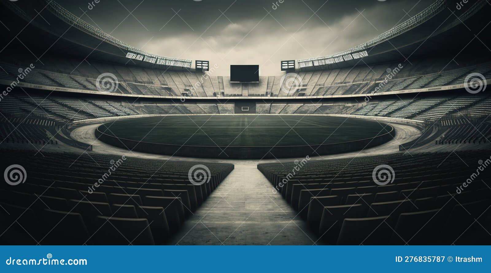 Inside Stadium, Generative Ai Image Stock Image - Image of stadium ...