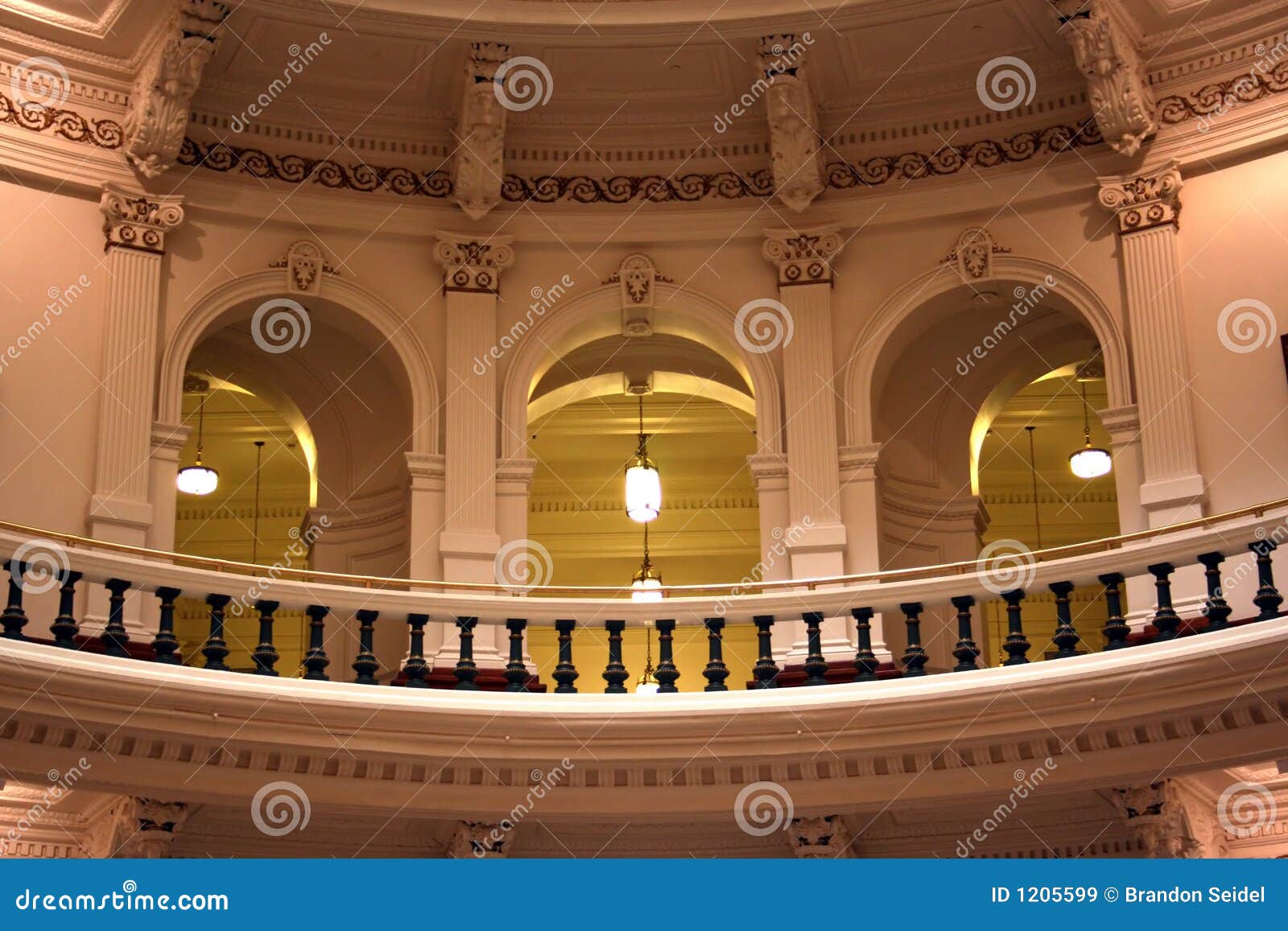 Inside the State Capitol Building in Downtown Austin, Texas Stock Image ...