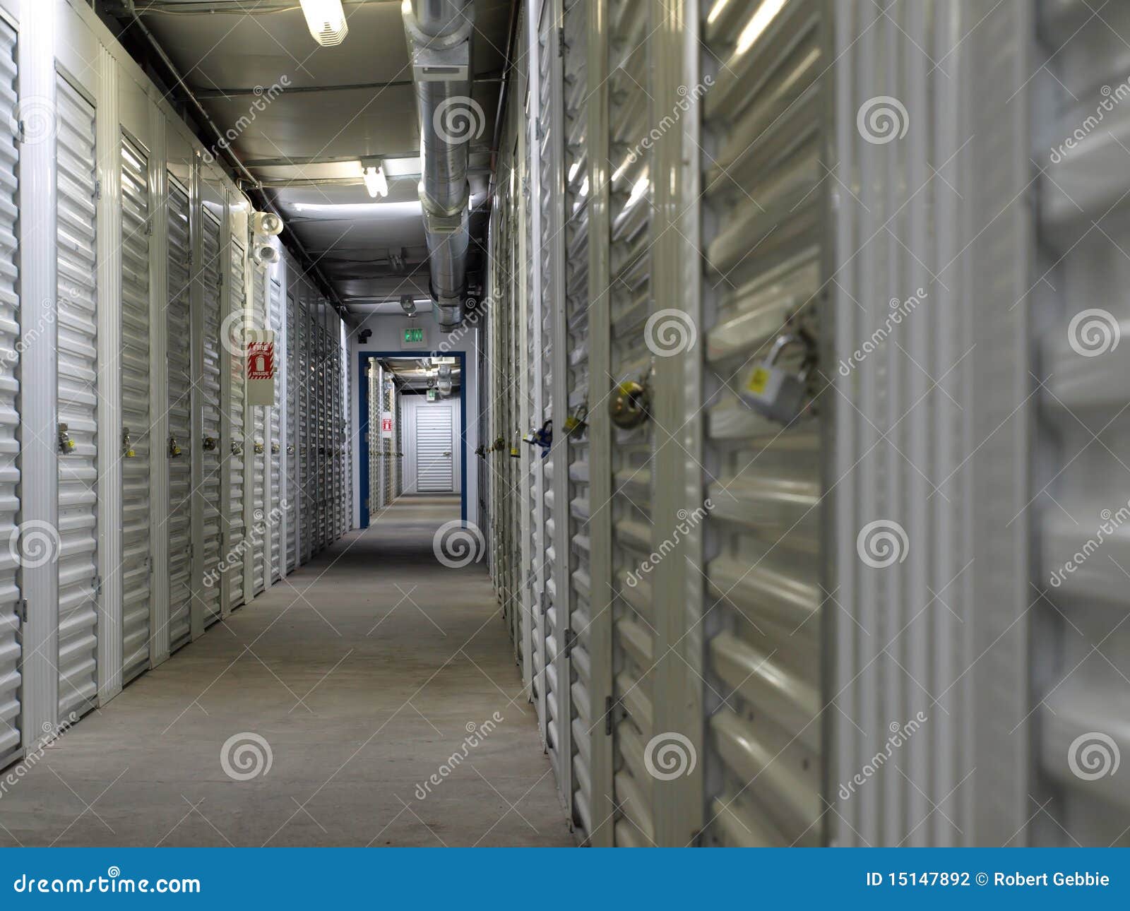 Inside Storage Units stock photo. Image of white, lock - 15147892