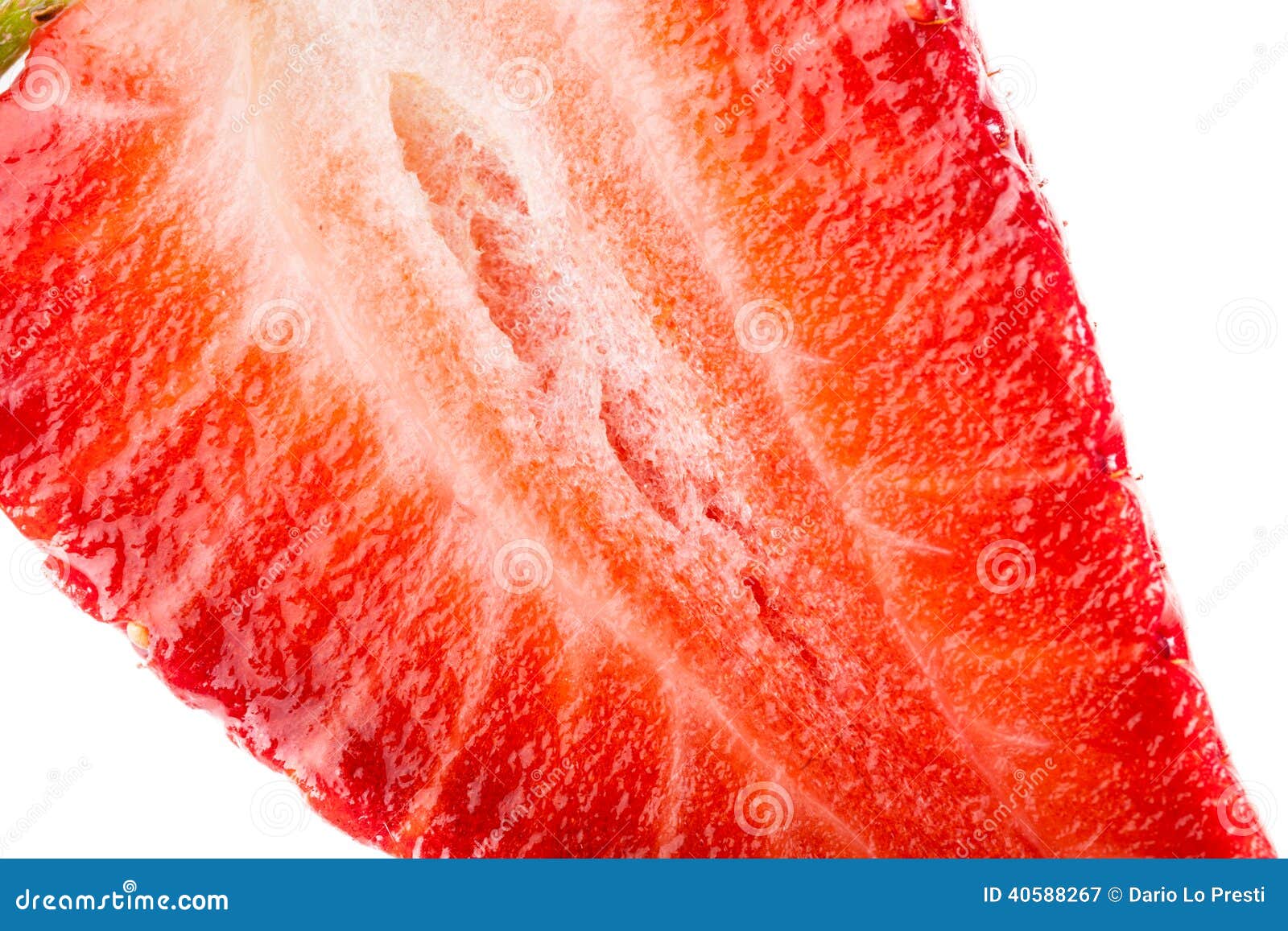 Inside a strawberry stock image. Image of ripe, fresh - 40588267