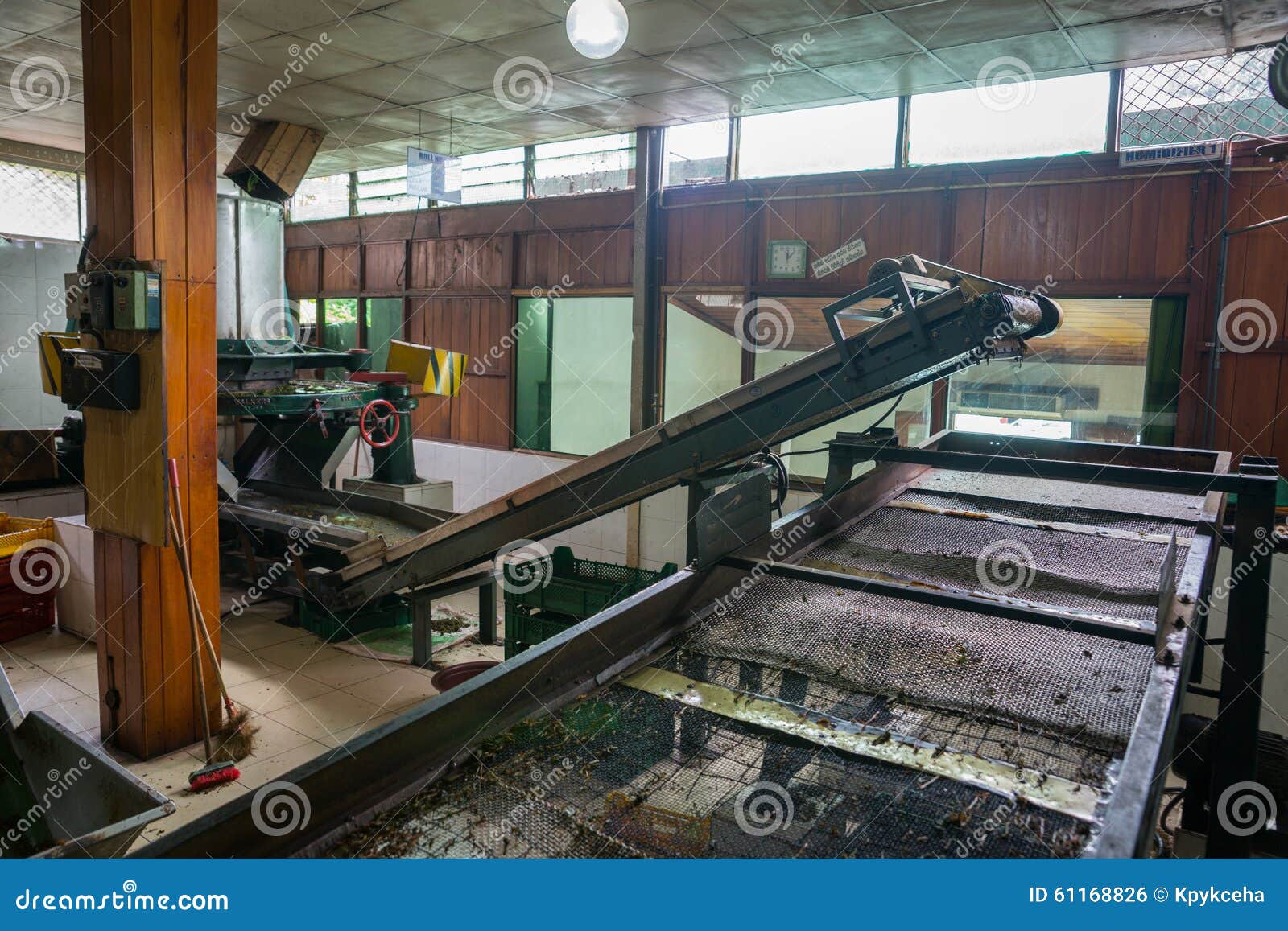 Inside the Tea Factory. editorial photo. Image of august - 61168826