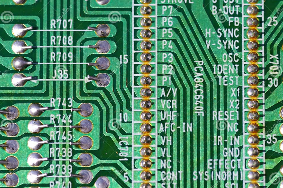 Inside a television set stock image. Image of inside - 23705773