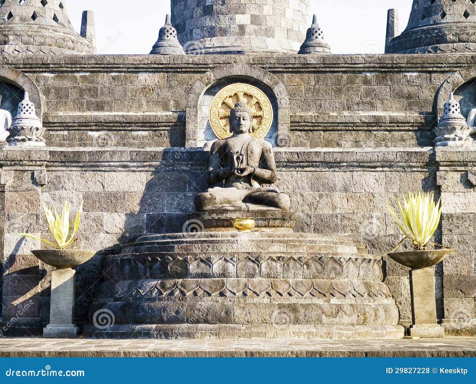 Temple of Bali Borobudur stock photo. Image of sculpture - 29827228