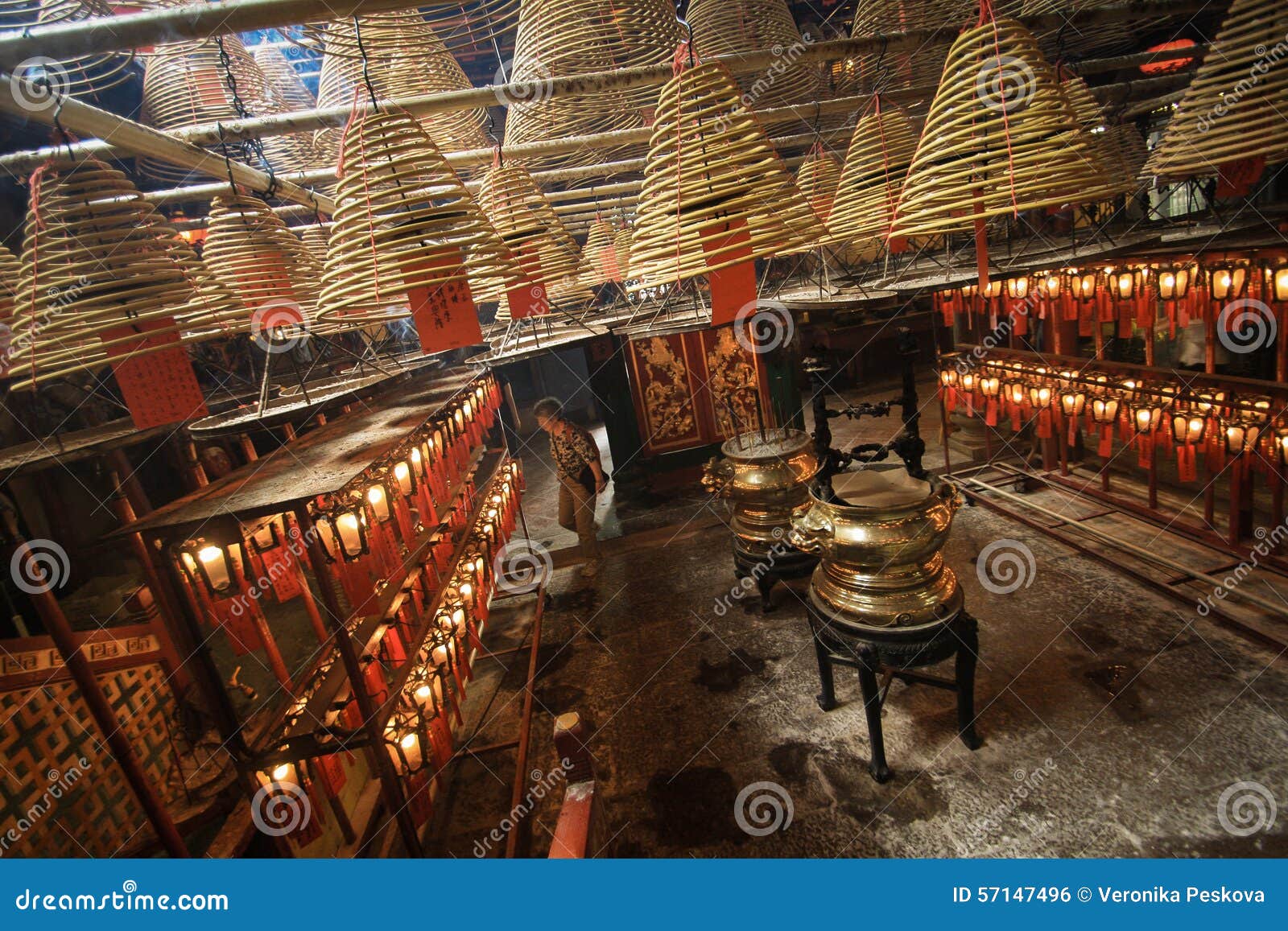 Inside the temple editorial photo. Image of arts, china - 57147496