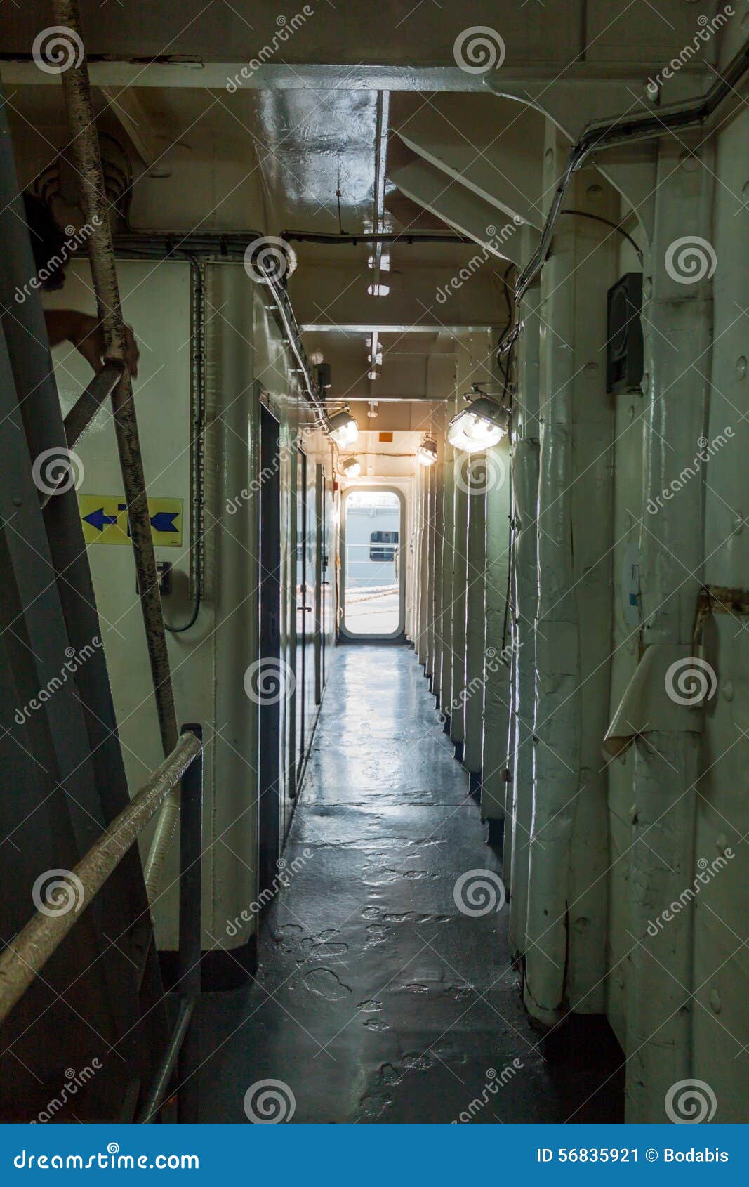 Inside Thai Military Battleship Stock Image - Image of navy, inside ...