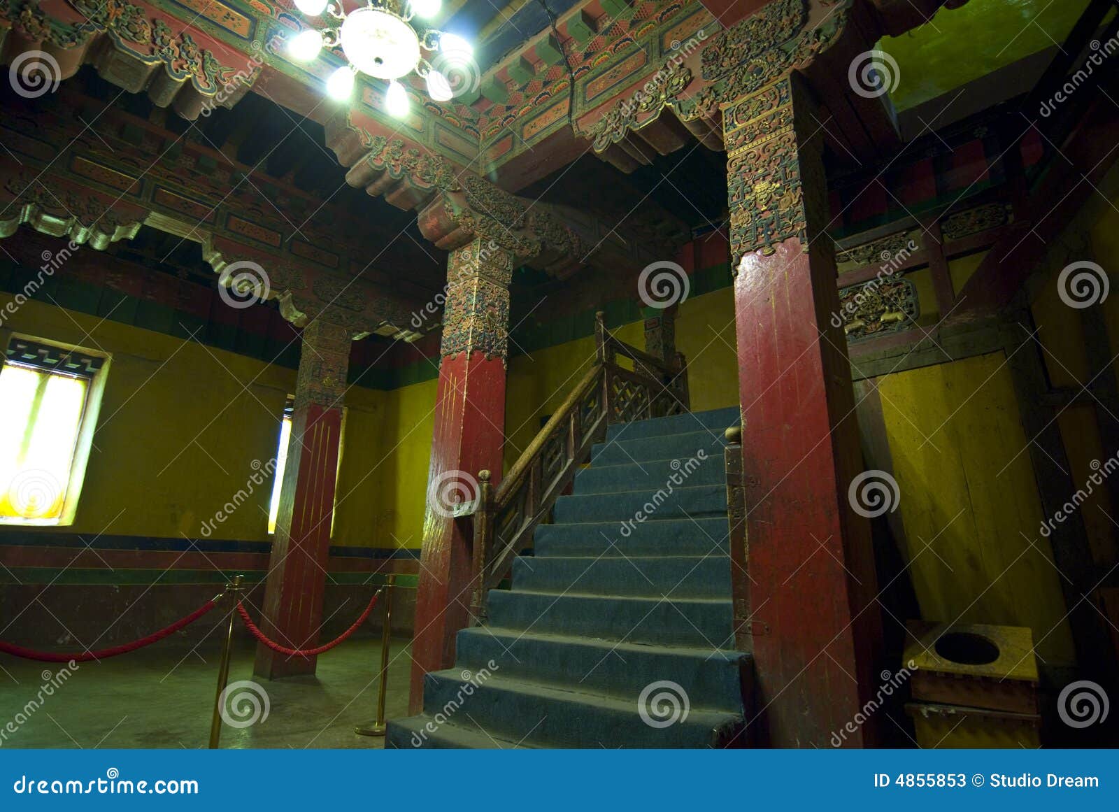 Inside Tibetan Potala Palace Stock Image - Image of indoor ...
