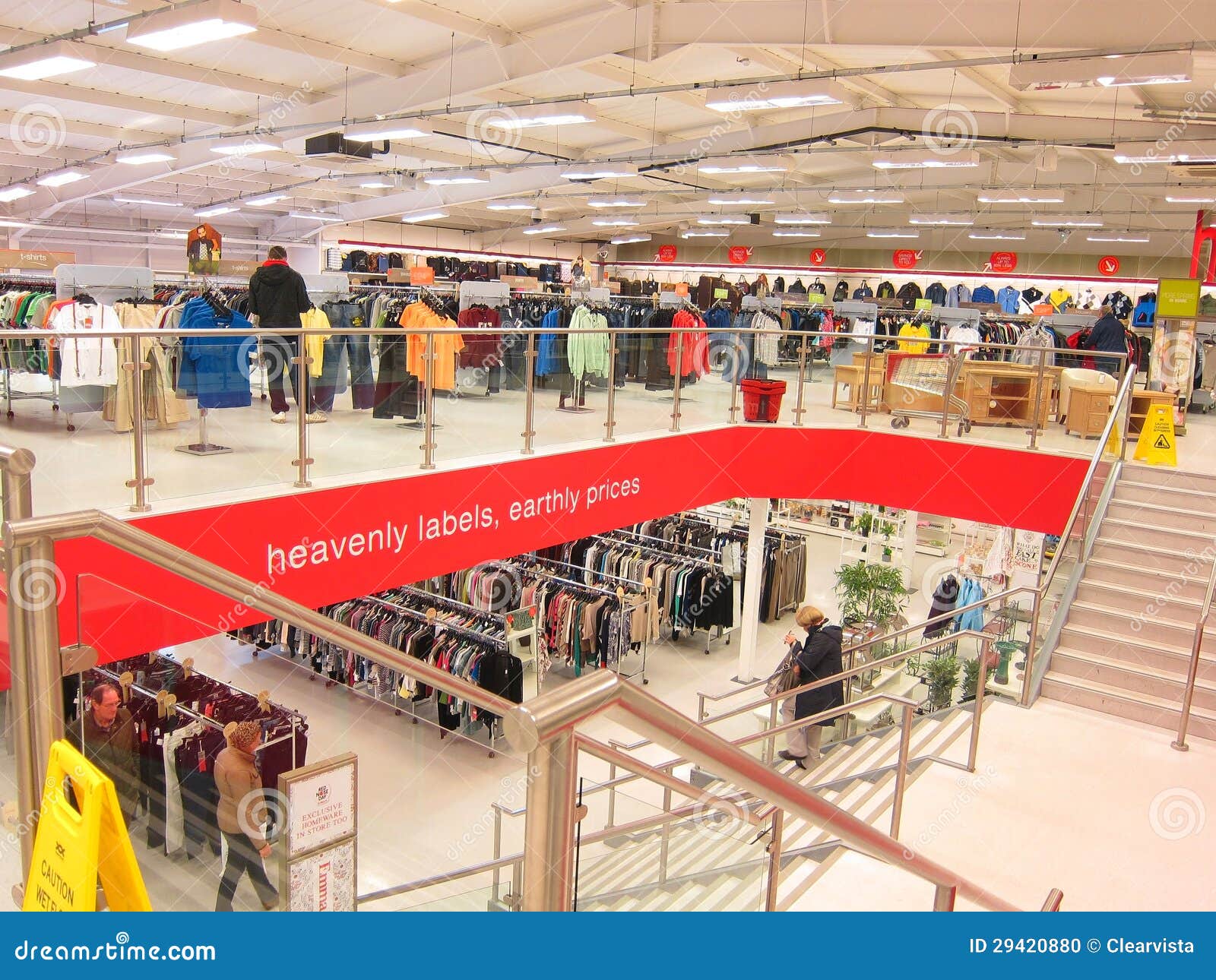 Inside a TK Max store. editorial image. Image of kingdom - 29420880