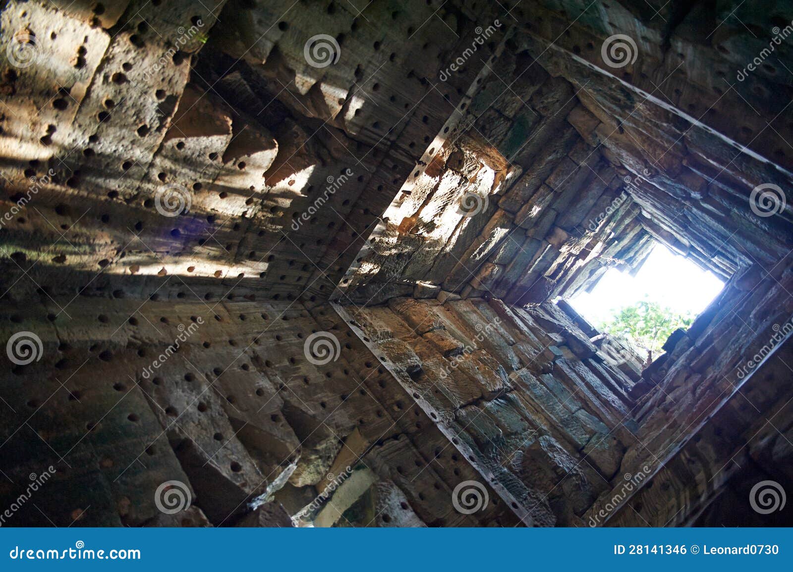 Inside the tower stock photo. Image of south, reap, ancient - 28141346