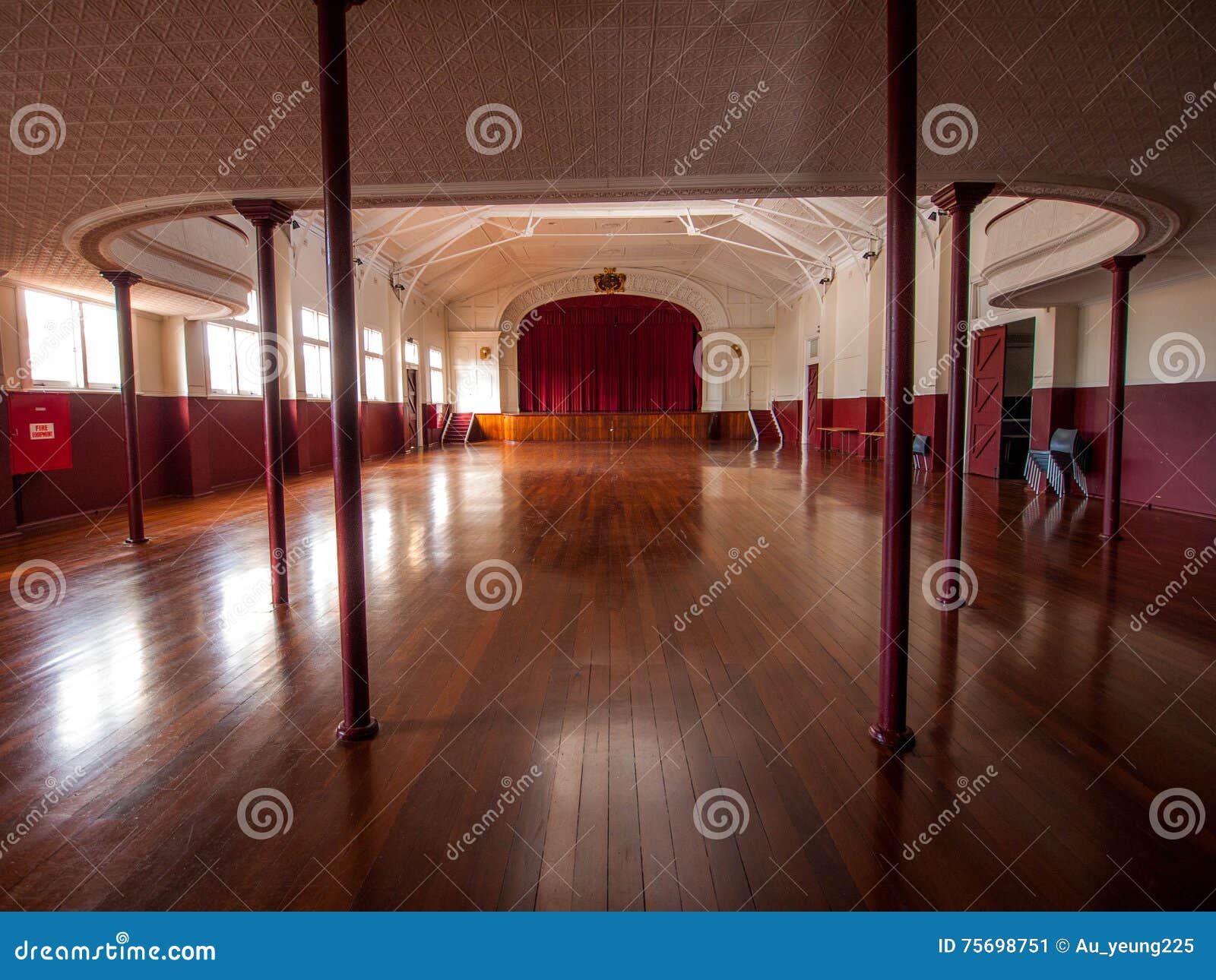 Inside the Town Hall, Heritage Building in York, Western Australia ...