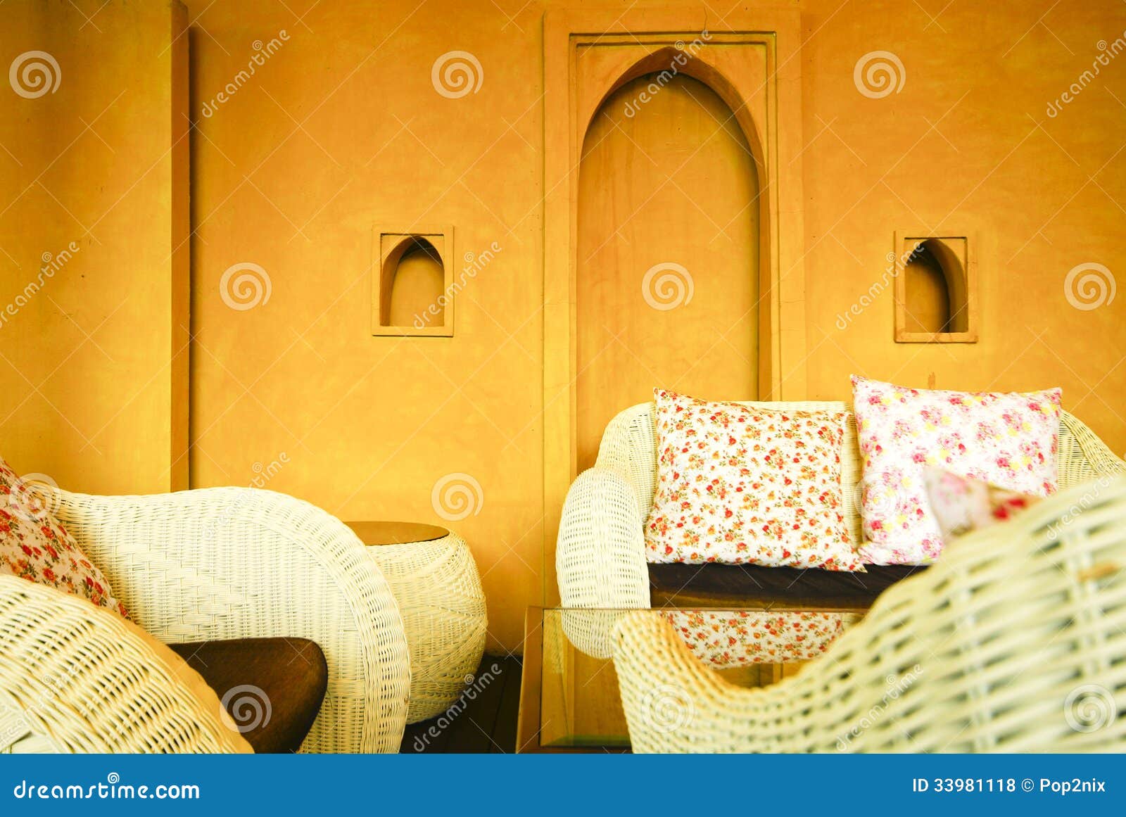 Inside Traditional, Luxury Arab Home Stock Photo - Image of moroccan ...