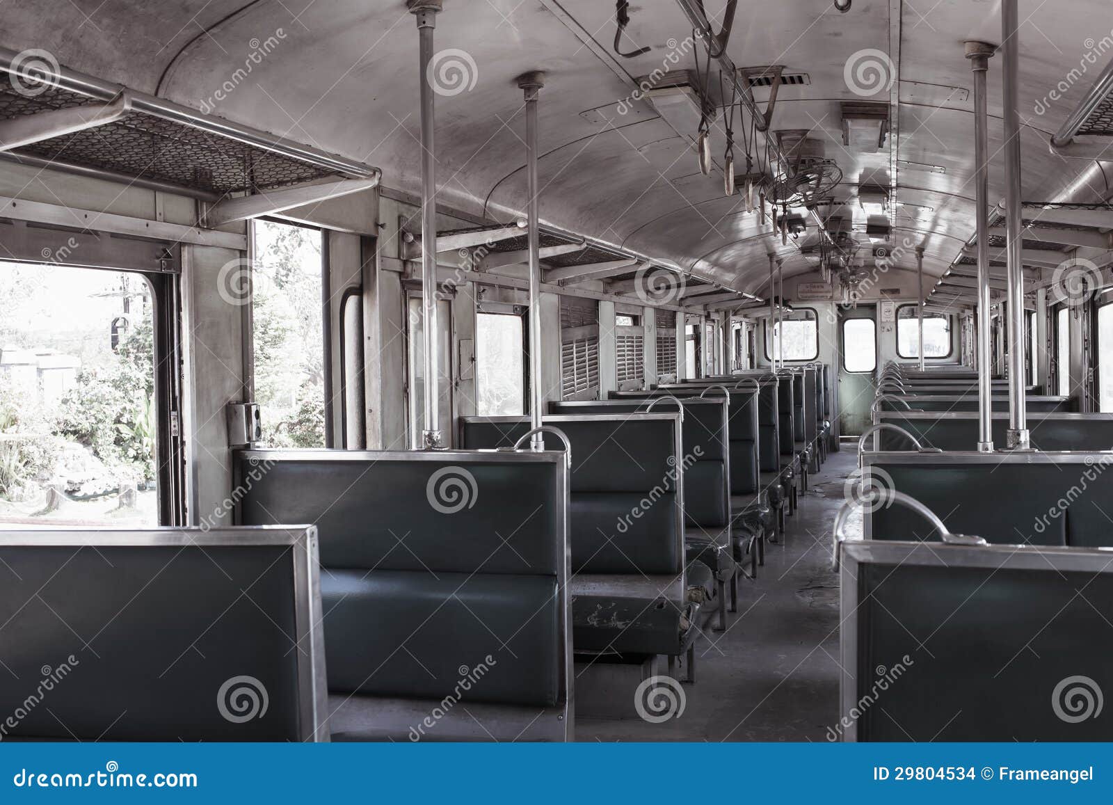 Inside Train Wagon Stock Photography | CartoonDealer.com #19030736