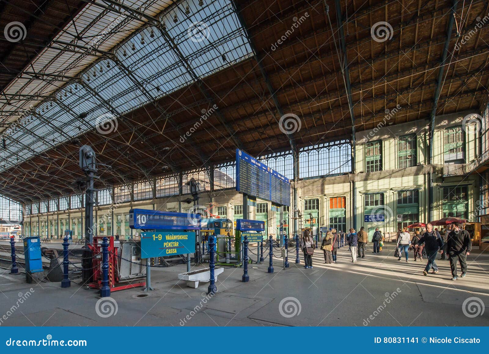 Inside of a Train Station in Budapest Editorial Photo - Image of trip ...