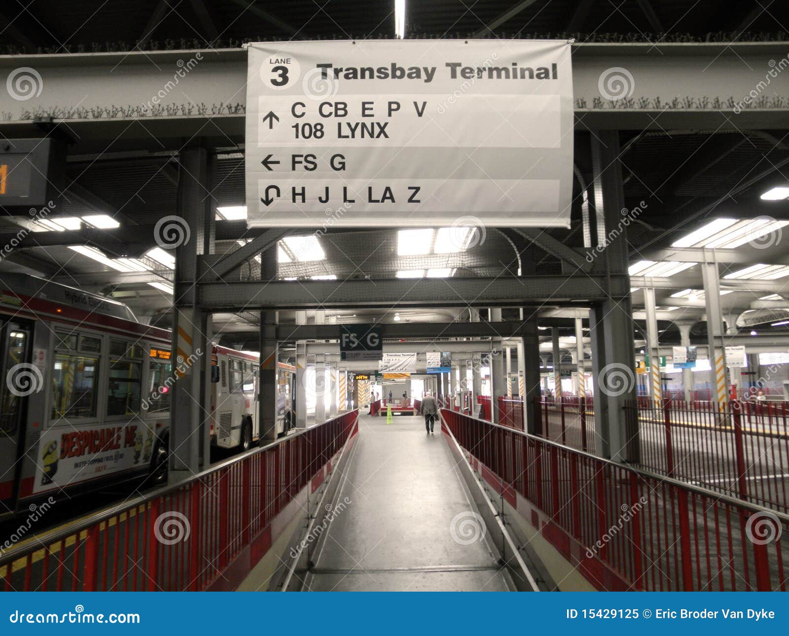 Inside the Transbay Terminal Boarding Area Editorial Image - Image of ...