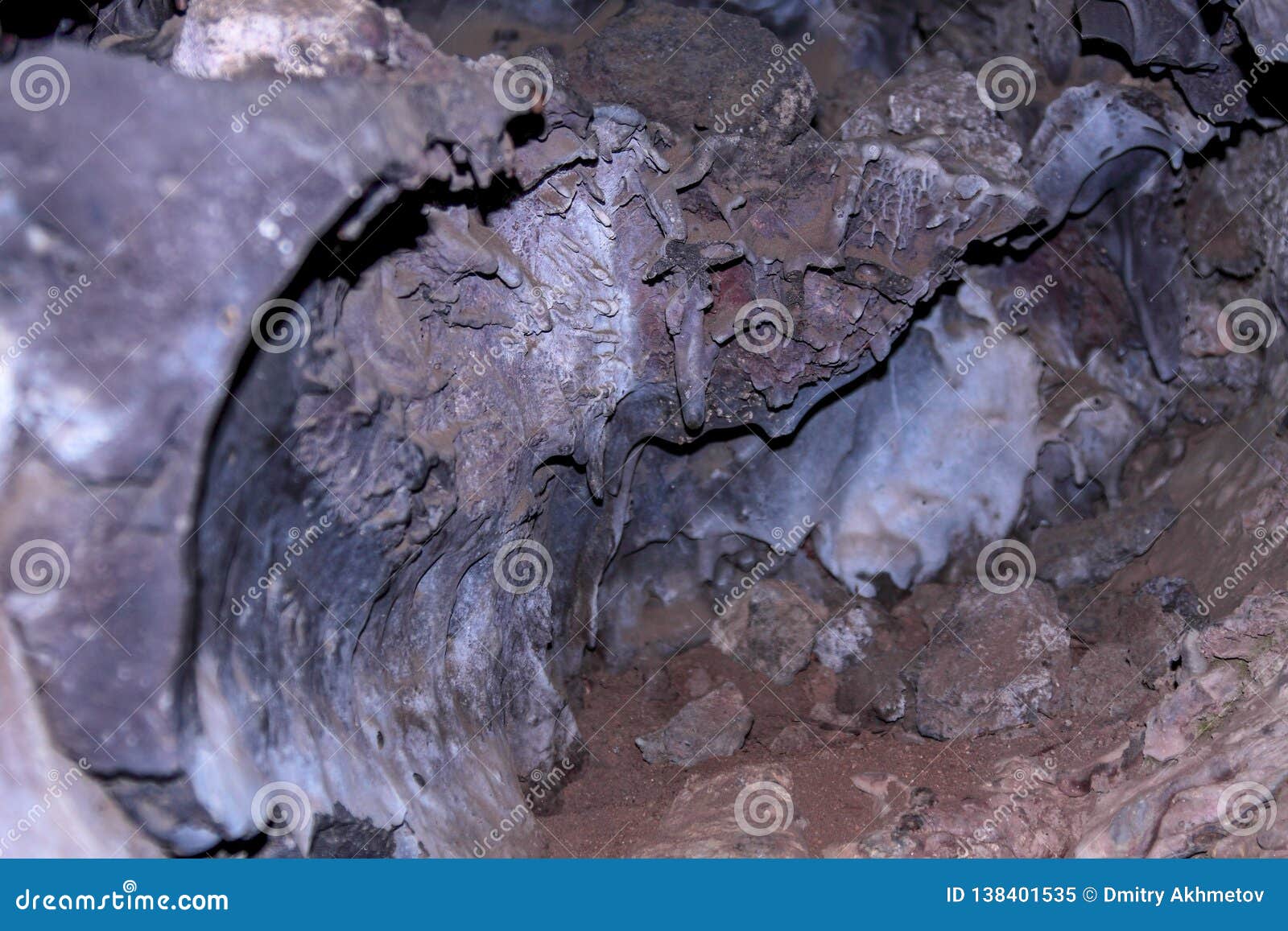 Inside Tree Cast Formed by Molten Lava Stock Image - Image of centuries ...